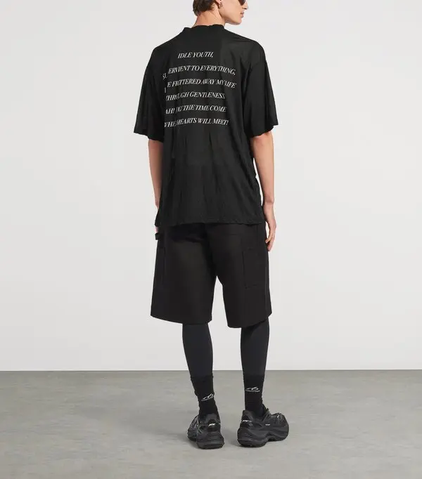 Balenciaga Graphic Print T-shirt