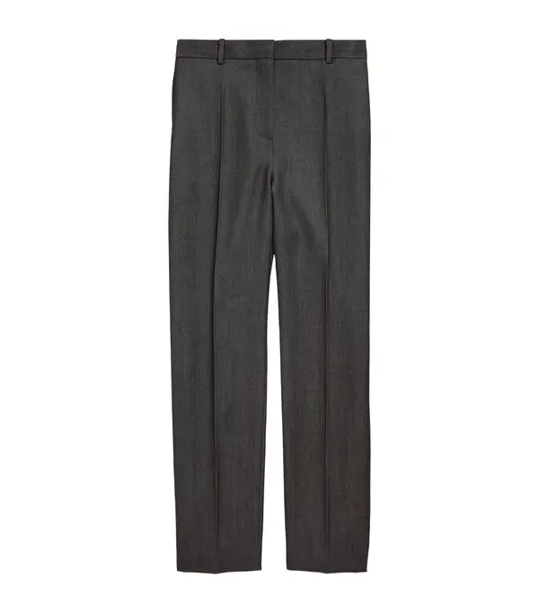 Balenciaga Wool Straight-leg Trousers