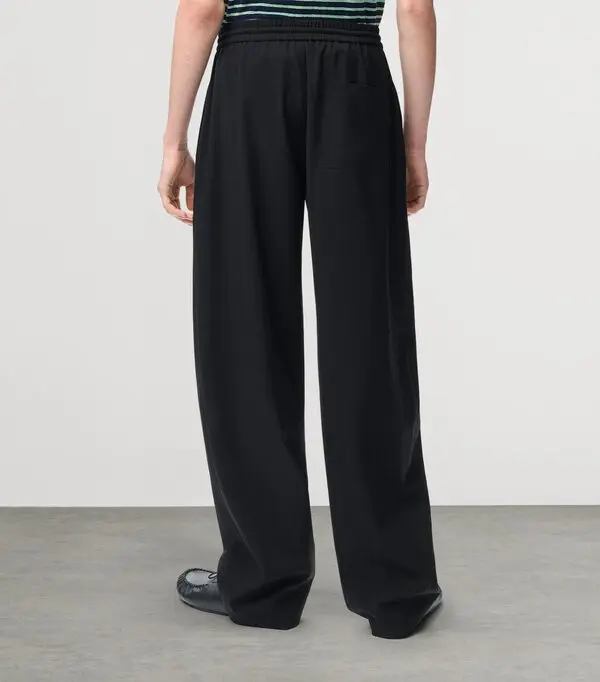 Loewe Wool-blend Drawstring Trousers