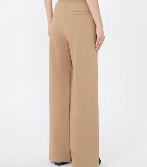 Max Mara Logo Tape Sweatpants - Beige
