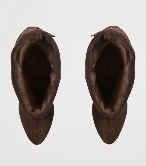 Isabel Marant Étoile Suede Dalby Heeled Boots - Brown