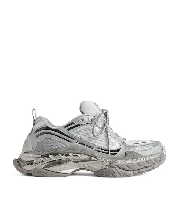 Balenciaga Triple S.2 Distressed Sneakers - Grey