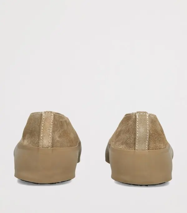 Le Monde Beryl Suede Shearling Lined Flats