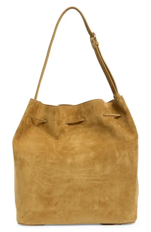 LIFFNER Charm Suede Bucket Bag
