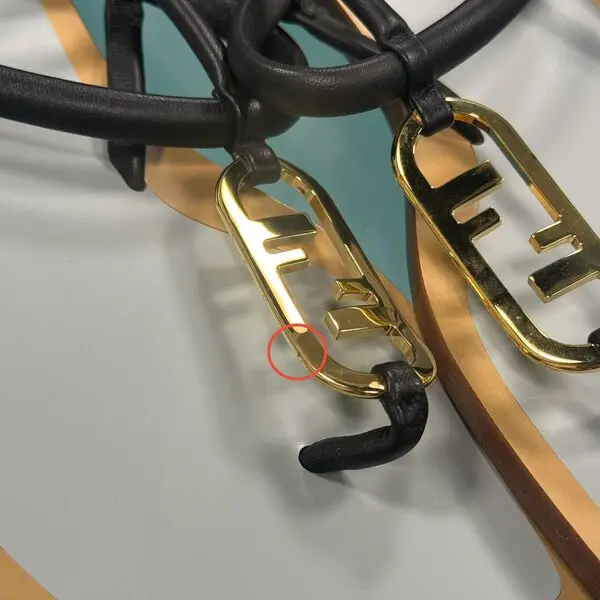 Fendi O'lock Sandals