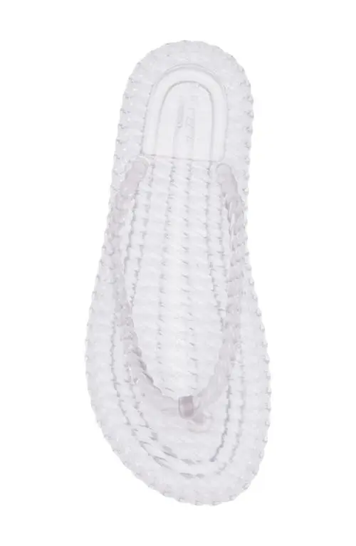 BRIZZA Jelly Flip Flop - Clear