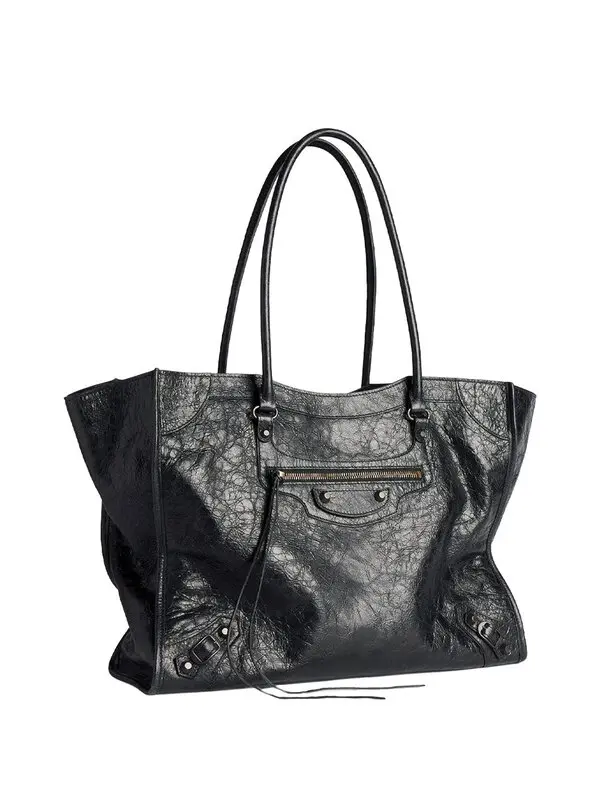 Balenciaga Le City Tote Bag In Arena Lambskin