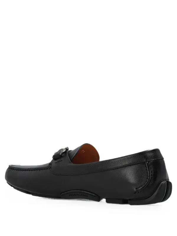 FERRAGAMO Parigi New Driver Loafers - Black