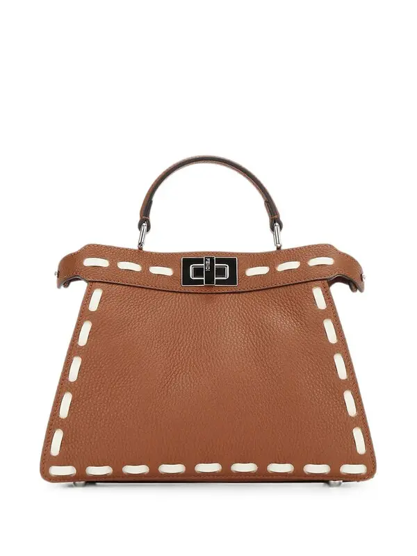Fendi Peekaboo Iseeu Small Bag - Brown