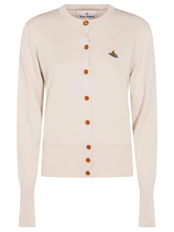 VIVIENNE WESTWOOD Bea Ribbed-knit Cardigan