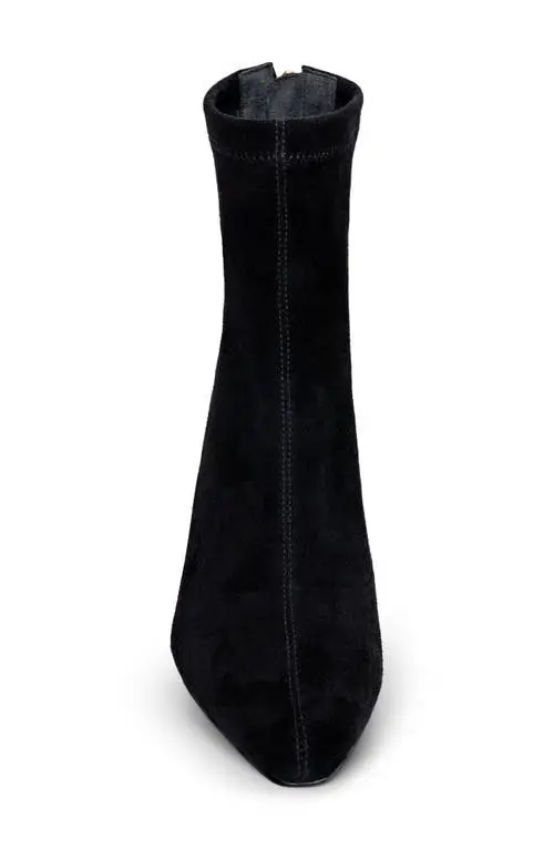 L'Agence Salome Bootie - Black Suede