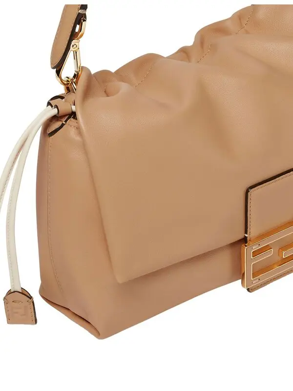 Fendi Mamma Baguette Medium Nappa Leather Bag