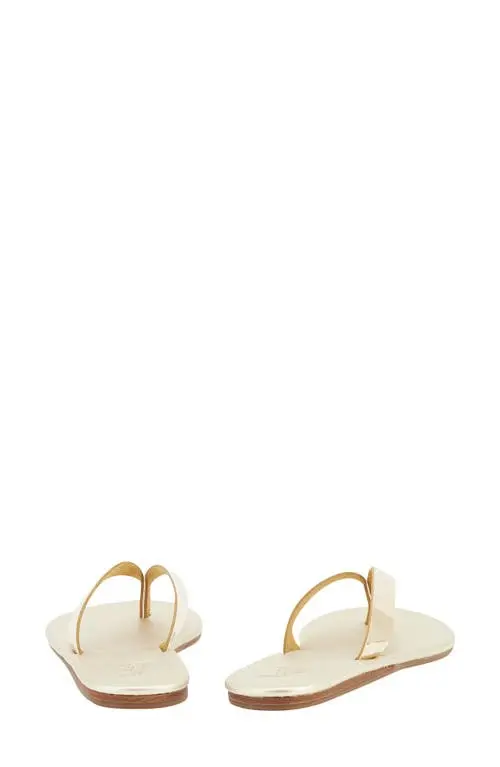 ANCIENT GREEK SANDALS Leda Leather Flip Flop