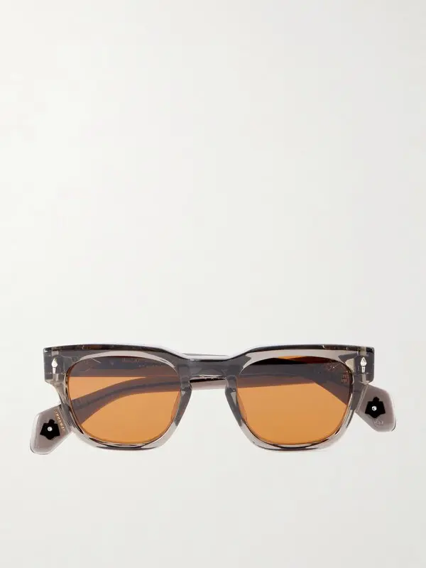 JACQUES MARIE MAGE Rawlins Acetate Sunglasses - Gray