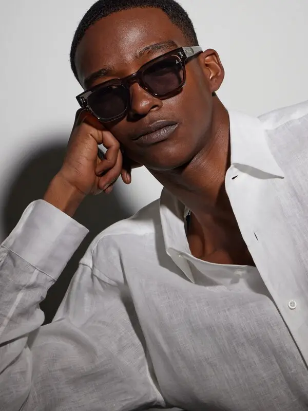 JACQUES MARIE MAGE Rawlins Acetate Sunglasses