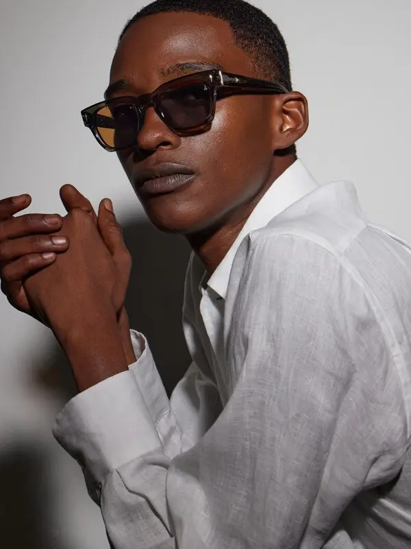JACQUES MARIE MAGE Rawlins Acetate Sunglasses