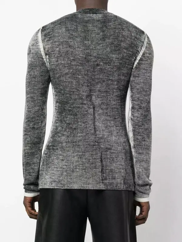 DIESEL® K-atullus Long-sleeved Ribbed T-shirt