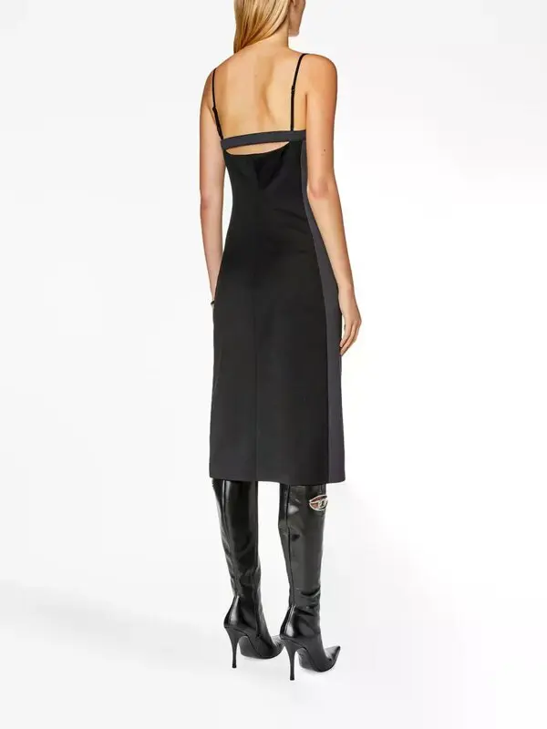 DIESEL® D-damini Panelled Midi Dress