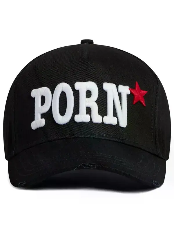 Dsquared2 Embroidered Logo Baseball Cap - Black