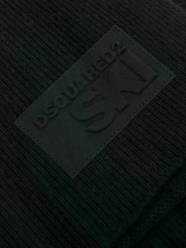 Dsquared2 Ski Logo-patch Scarf