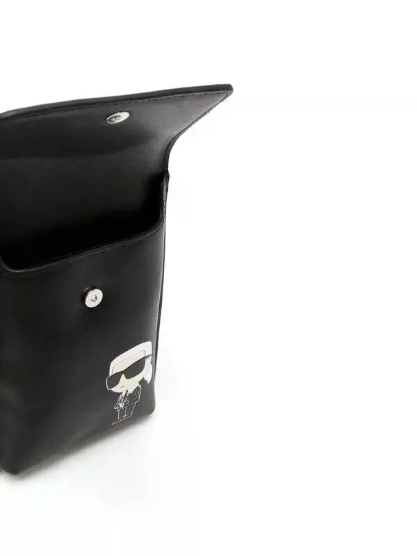 Karl Lagerfeld Kikonik 20 Leather Pouch
