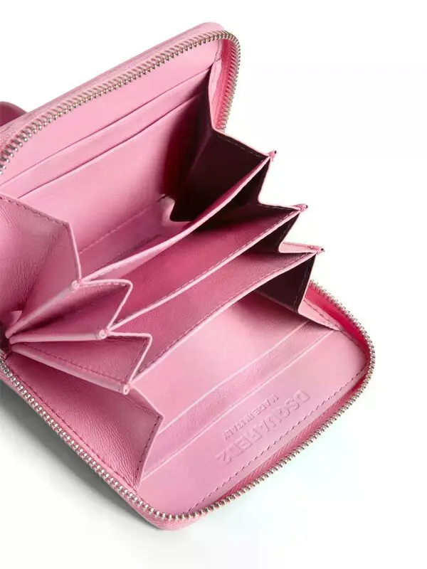 Dsquared2 Logo-plaque Leather Purse