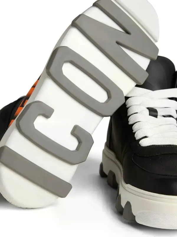 Dsquared2 Logo-lettering High-top Sneakers