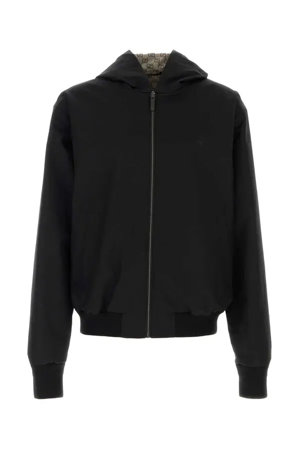 Gucci Cotton Blouson With Hood - Multicolor
