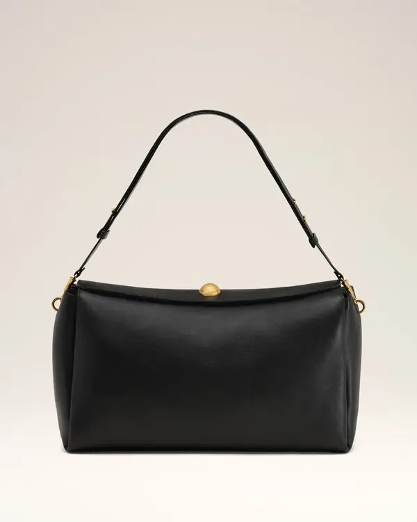 AMI Paris Large Carrousel Leather Bag