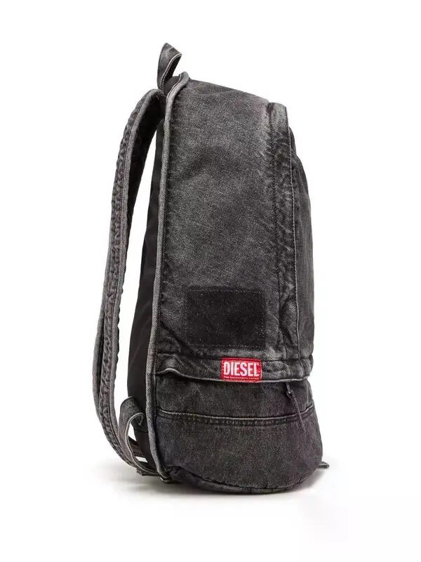 DIESEL® Rave X Denim Backpack - Grey