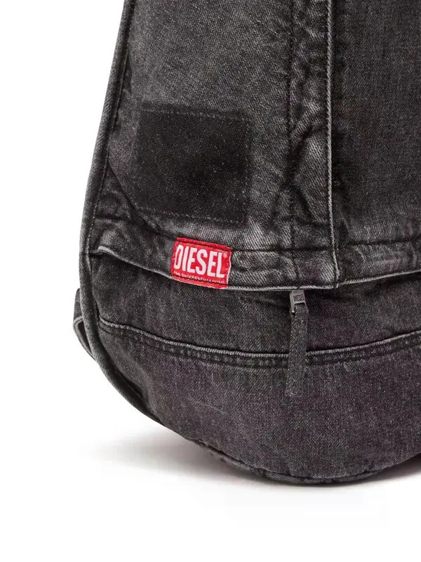 DIESEL® Rave X Denim Backpack - Grey