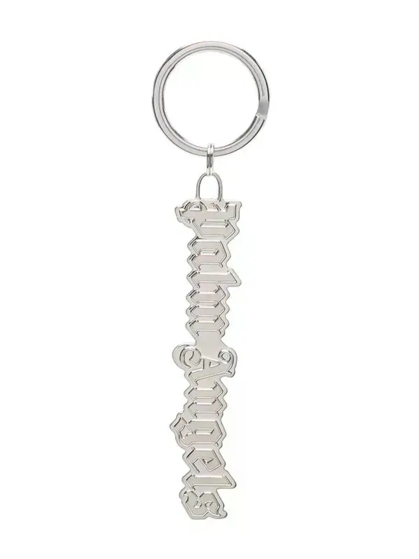 Palm Angels Logo-plaque Keyring