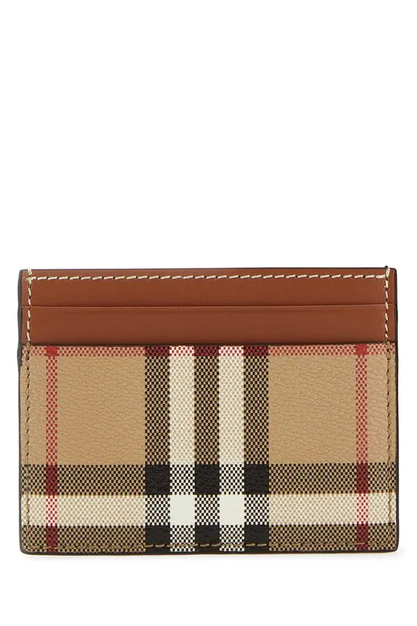 Burberry Printed Canvas Cardholder