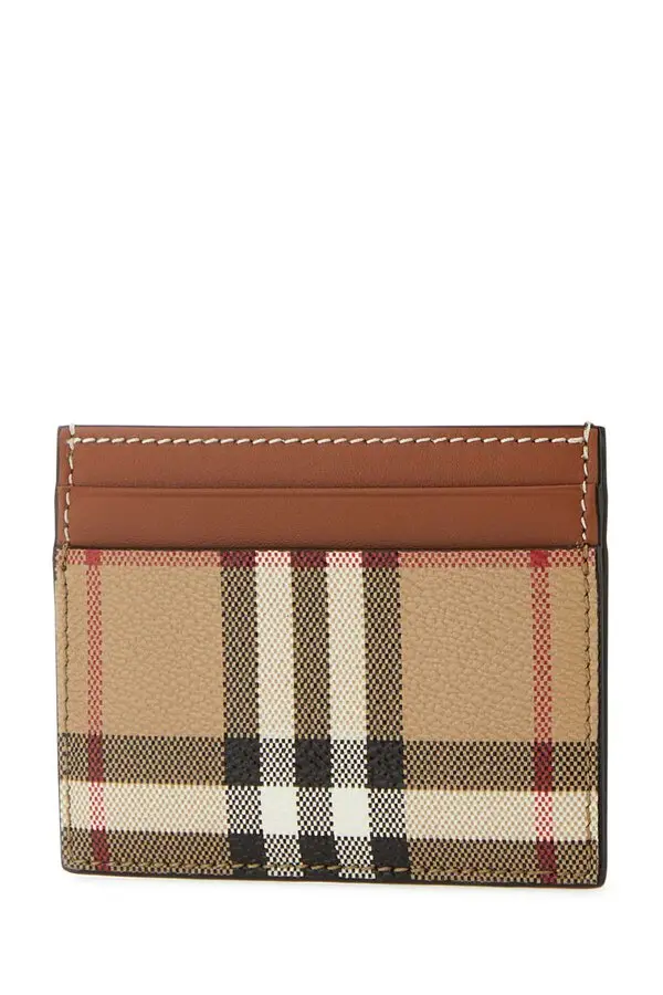Burberry Printed Canvas Cardholder