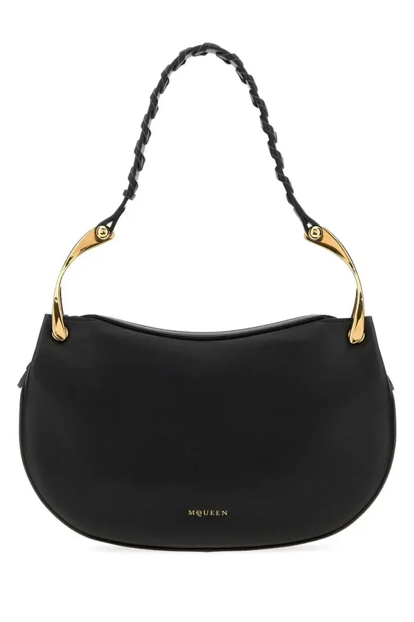 Alexander McQueen Wishbone Calf Skin Handheld Bag - Multicolor