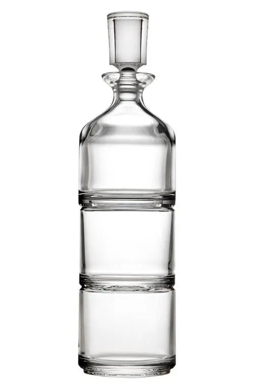 GODINGER 4-piece Duet Stacking Decanter Set