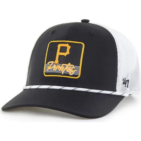 '47 47 Pittsburgh Pirates Trucker Hat - Black