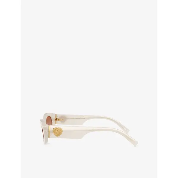 Dolce & Gabbana Dg4537 Oval-frame Acetate Sunglasses