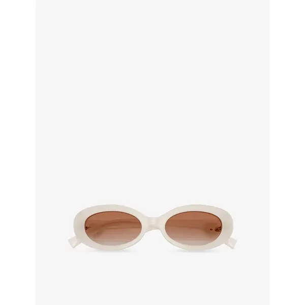 Dolce & Gabbana Dg4537 Oval-frame Acetate Sunglasses