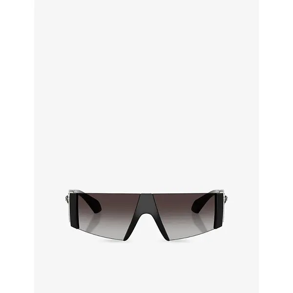 Versace Ve4516 Rectangle-frame Injected Sunglasses