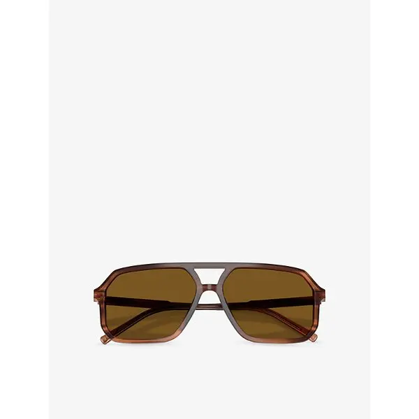 Dolce & Gabbana Dg4541 Square-frame Acetate Sunglasses