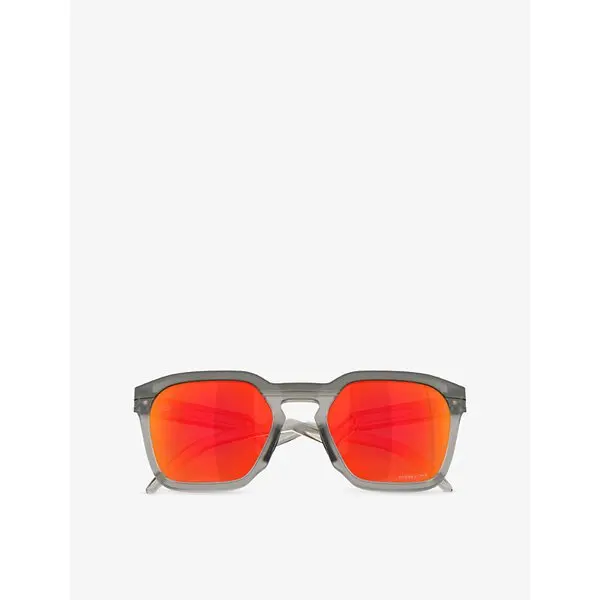 Oakley Oo9533 Square-frame Polycarbonate Sunglasses