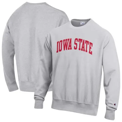 Champion Iowa State Cyclones Reverse Weave Fleece Crewneck Sweatshirt