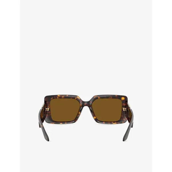 Versace Ve4505u Square-frame Tortoiseshell Acetate Sunglasses