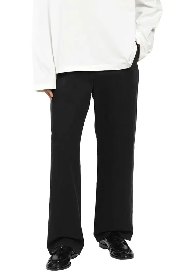 JIL SANDER Cotton Drill Trousers