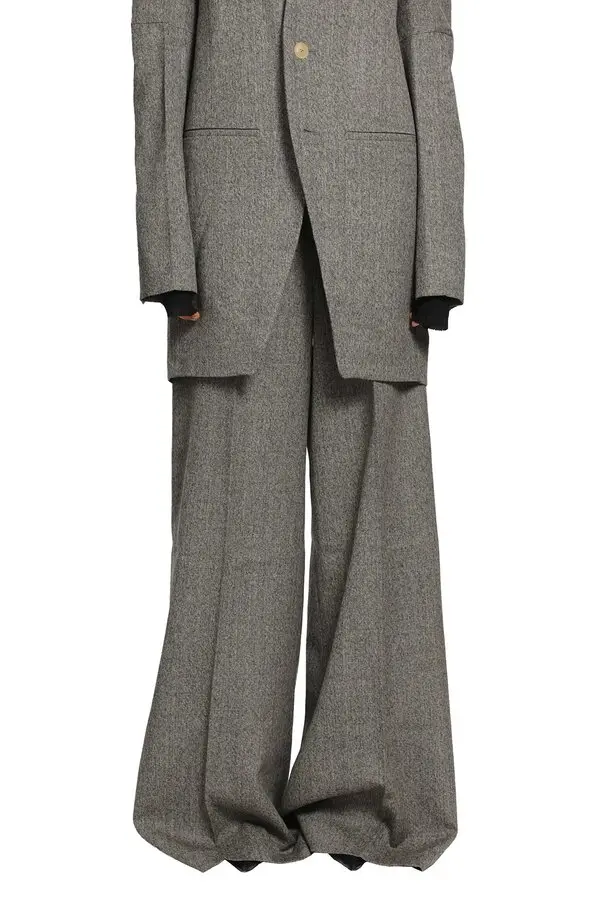 Rick Owens Tower Wide Tailored Pants