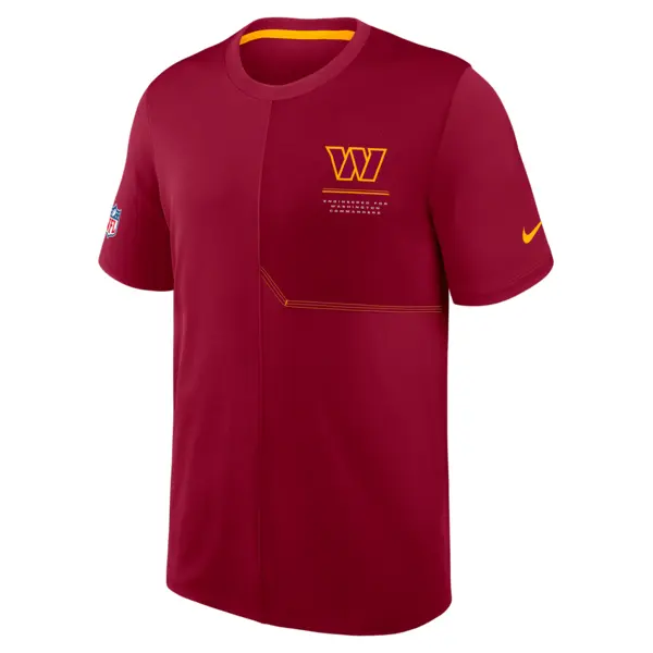 Nike Washington Commanders Sideline Coach Dri-fit Nfl Top