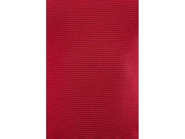 Madewell Bliss Tank Ribbed Crewneck Sleeveless Top - Red