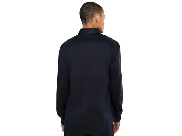 Lacoste Slim Fit Cotton Blend Shirt Clothing Abysm - Navy