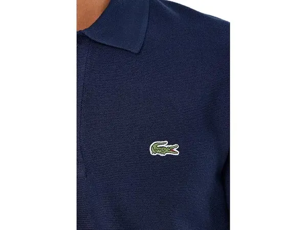 Lacoste Classic Fit Knitted Polo Shirt Sweater Flour - Navy